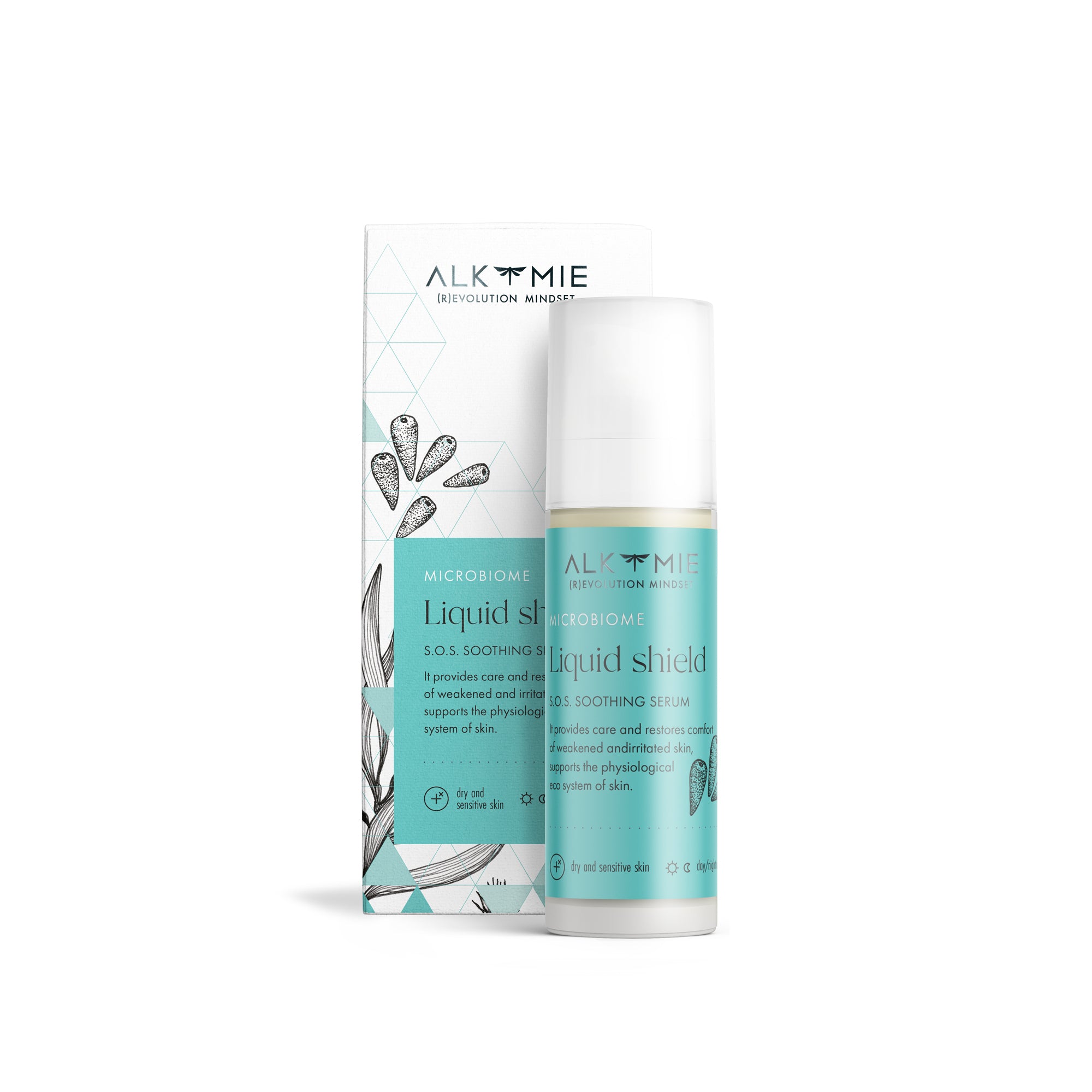 ALKMIE Liquid Shield SOS Soothing Serum | Elpis Green – Elpis Life